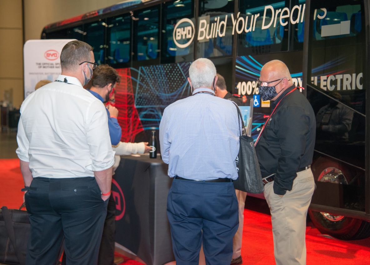 BYD Booth - 2026 UMA Motorcoach EXPO